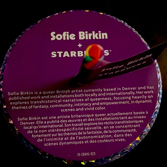 Starbucks | Dining | Starbucks X Sofie Birkin Pride 224 Venti Tumbler Nwt | Poshmark